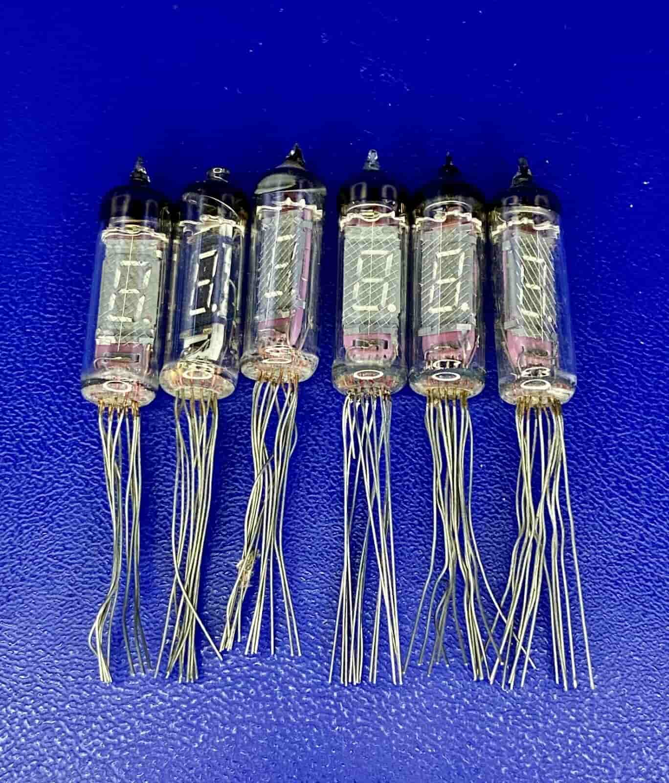 IV-3 VFD Tubes 6pcs VFD 7-segment Fluorescent Tubes