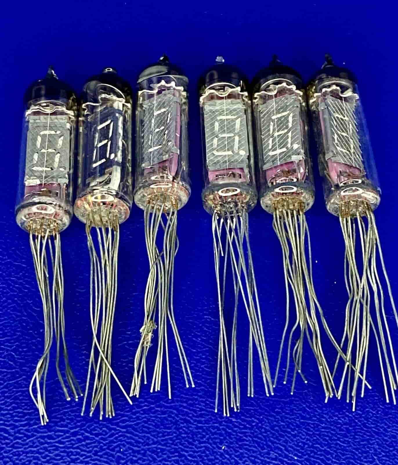 IV-3 VFD Tubes 6pcs VFD 7-segment Fluorescent Tubes